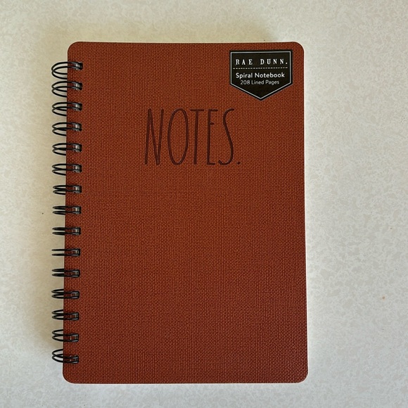 Rae Dunn | Office | Nwt Spiral Notebook | Poshmark